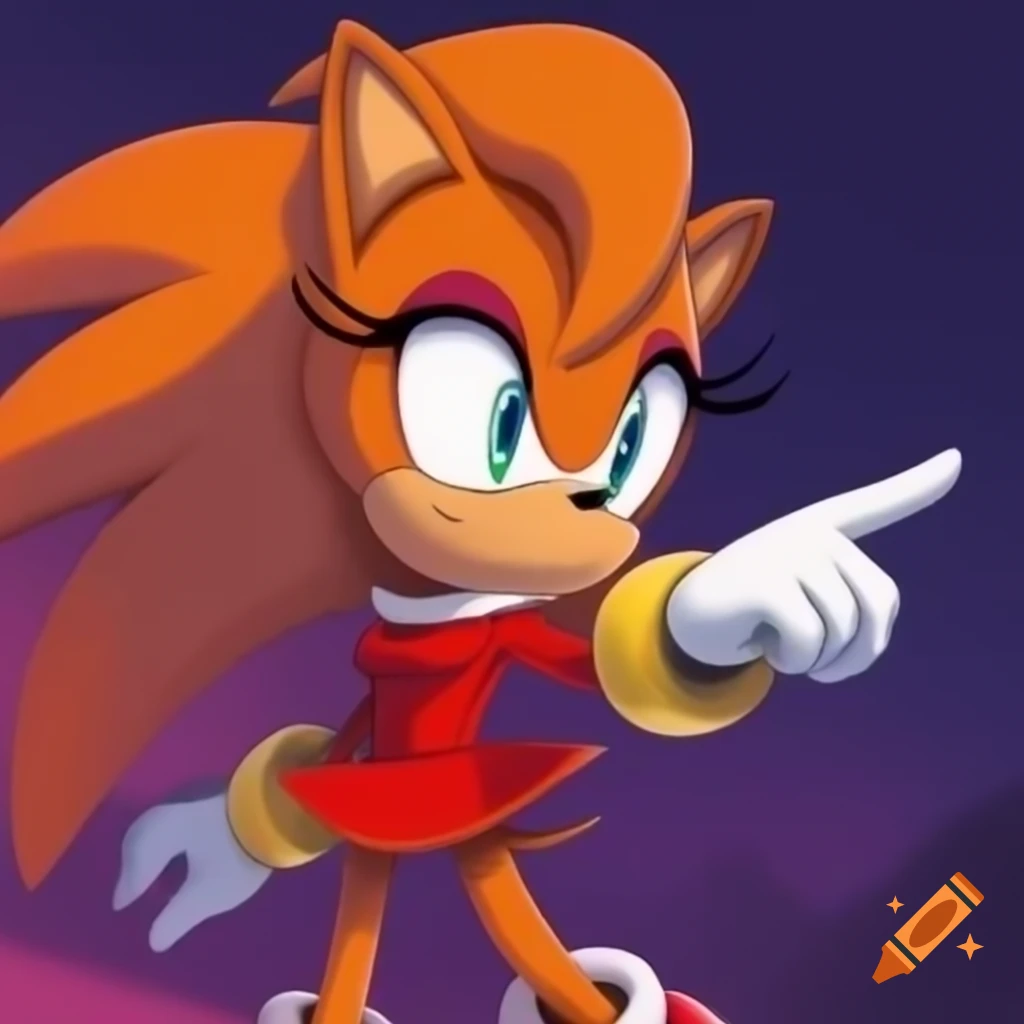 Shadow the hedgehog character on Craiyon