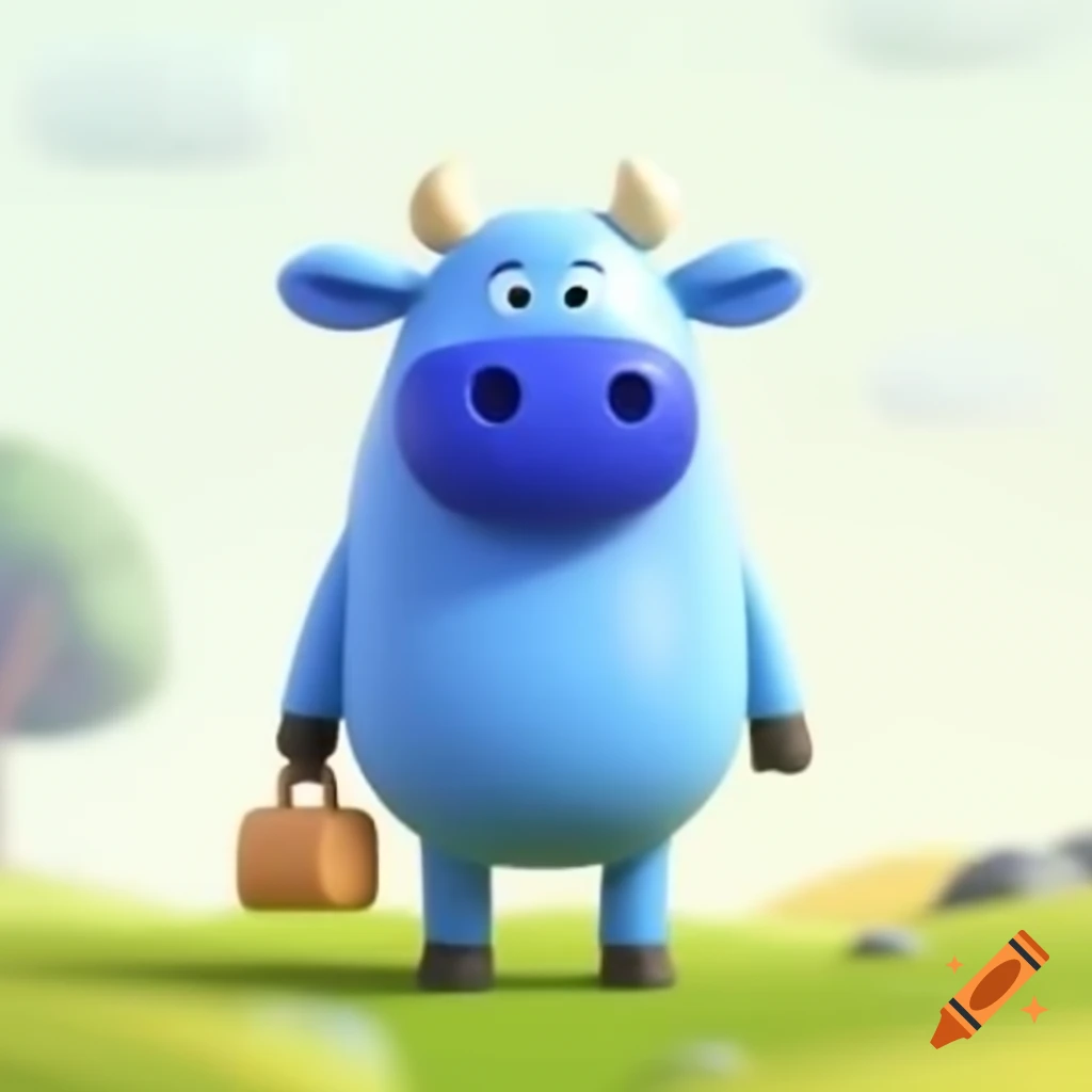 Cartoon of a boy standing on Craiyon