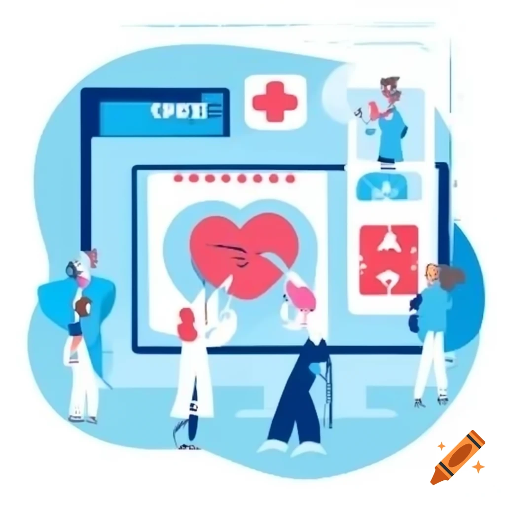 Cartoon graphic of nicu healthcare providers promoting infection ...