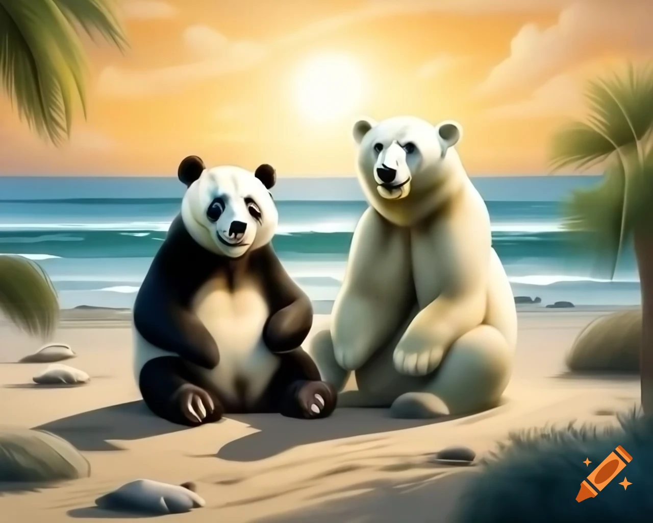 Panda Bears Polar Wallpaper Panda And Polar Bear – Panda And Polar