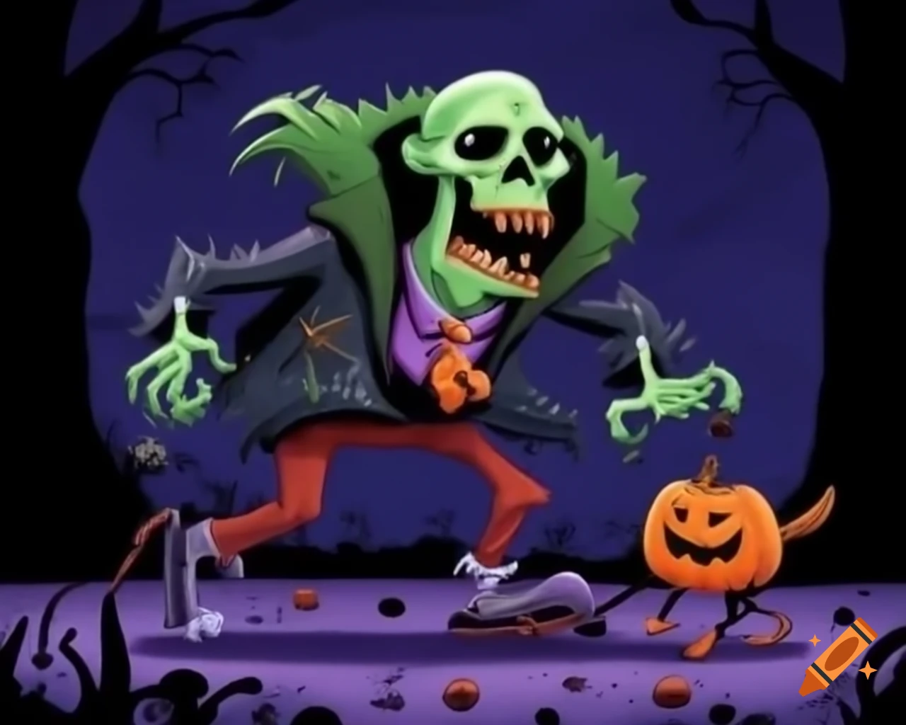 Creepy 3d cgi anime fantasy artwork of tree face with bark texture and ...