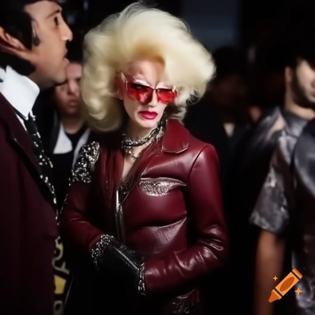 Promo for punk queen from RuPaul's Drag Race featuring blonde hair and ...