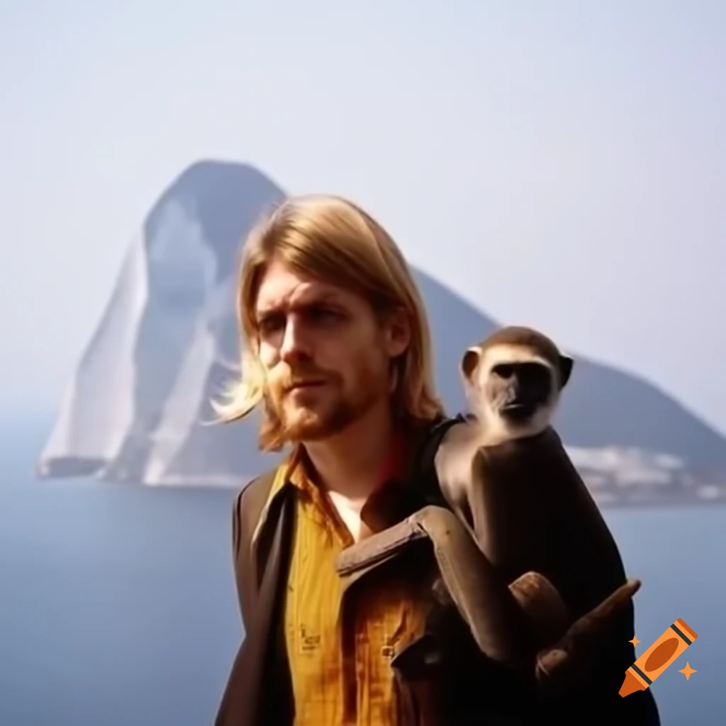 Kurt Cobain on Craiyon