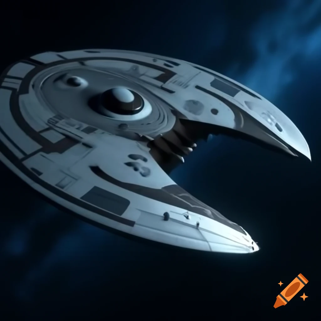 Futuristic Star Wars-inspired spaceship with aggressive, sporty design ...