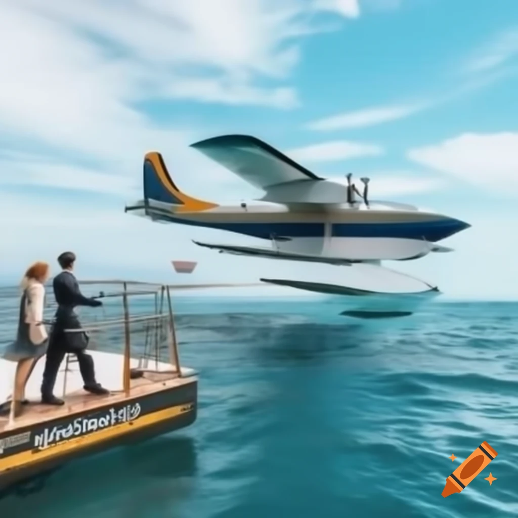 Tiger driving speed boat on rough seas on Craiyon