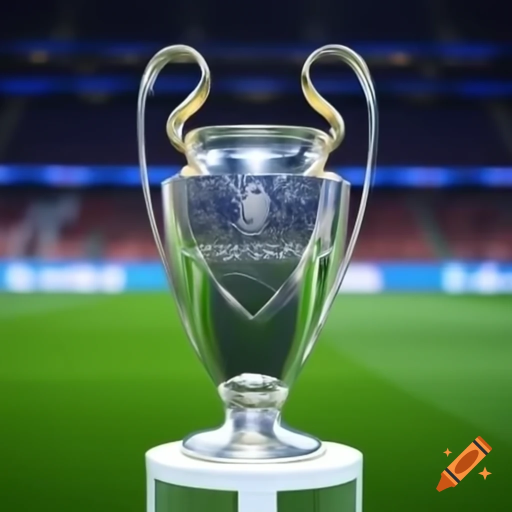 Champions League trophy with iconic design on Craiyon