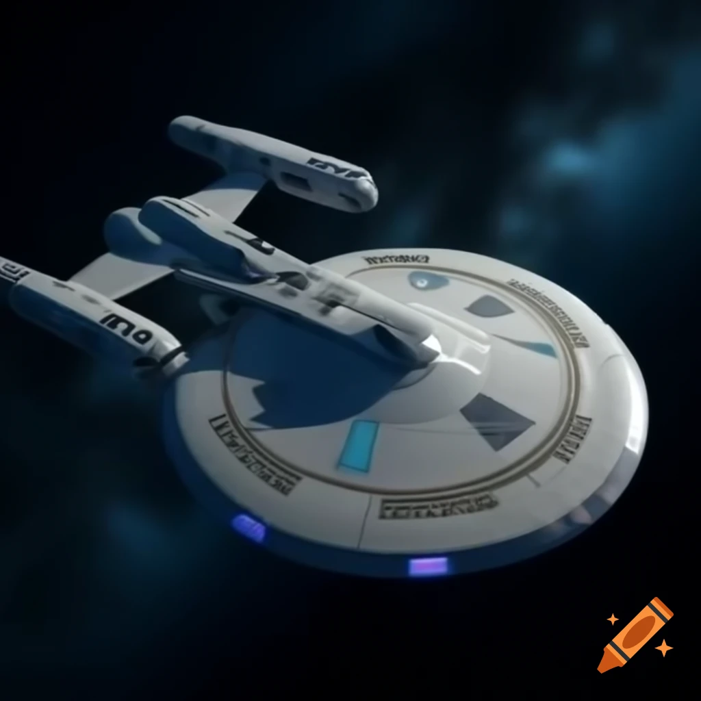 Elaborate starship design with intricate details on Craiyon