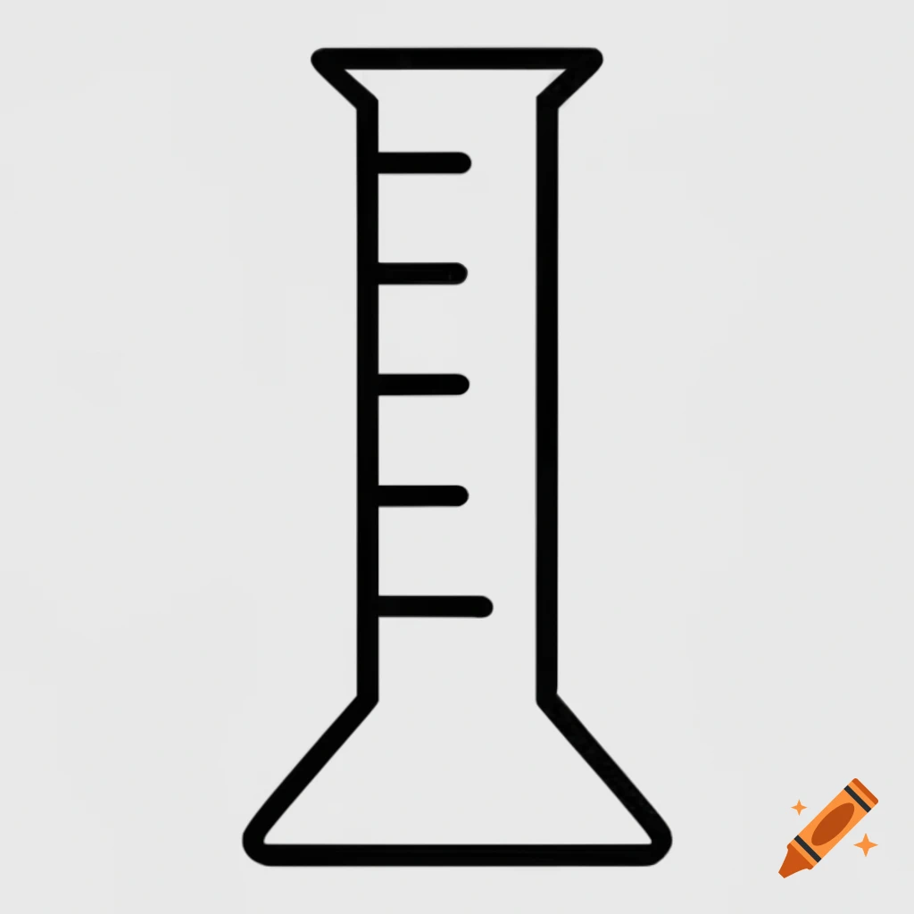 Cartoon Graduated Cylinder