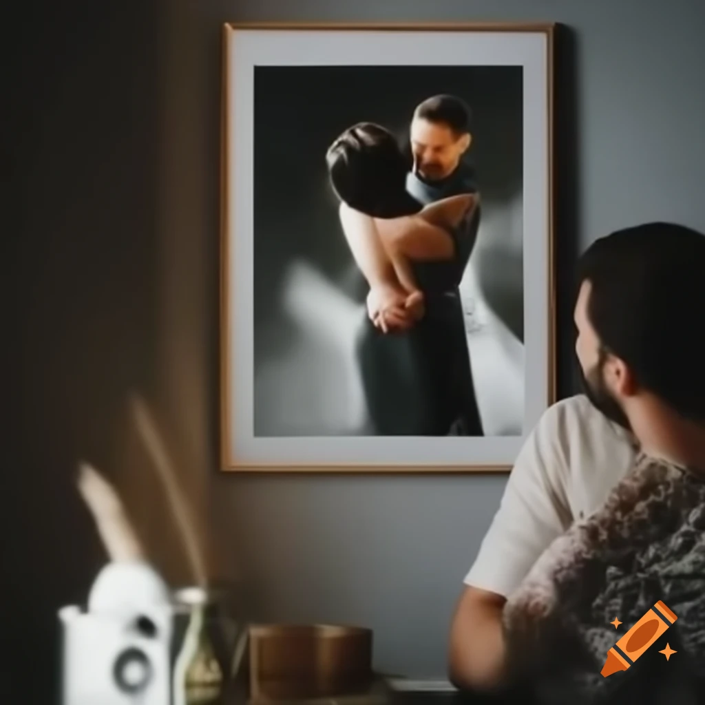 Movie poster featuring multiple photos of couples on Craiyon