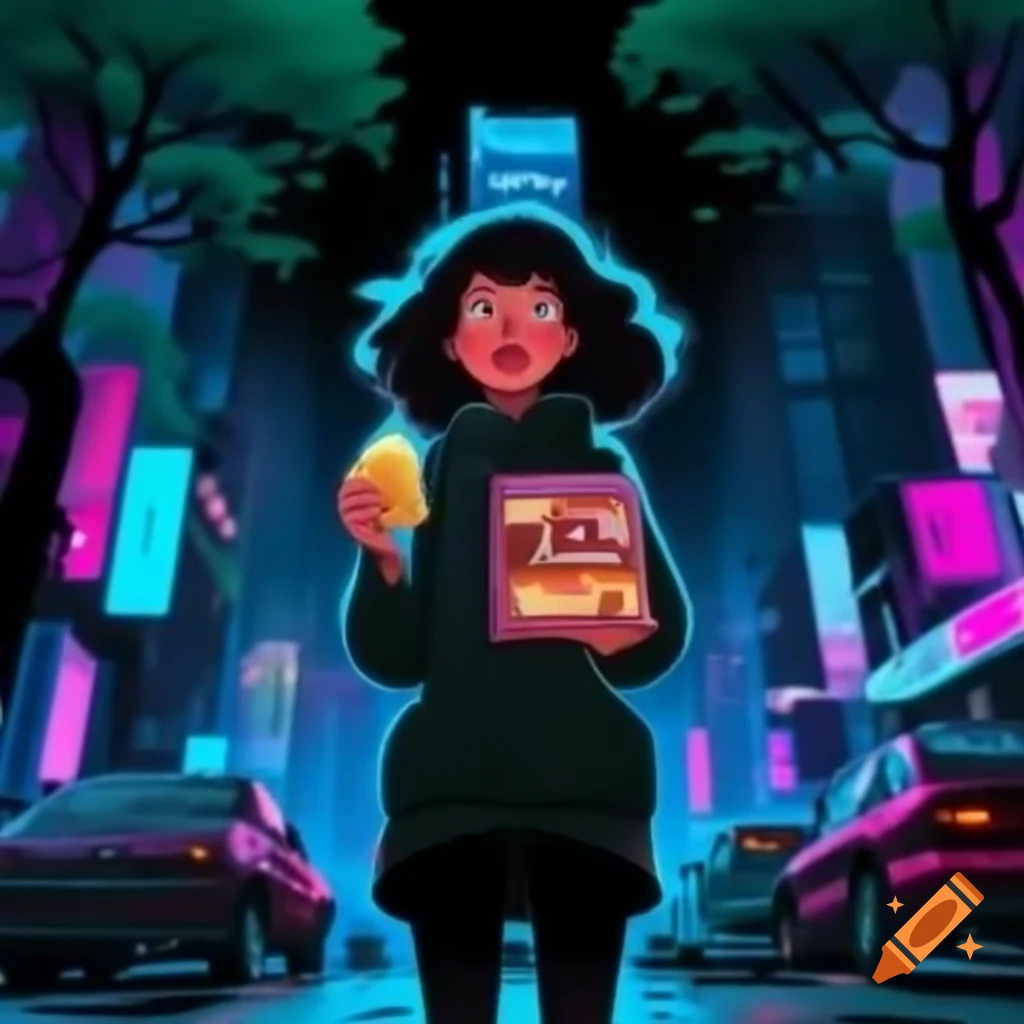 Electro emo anime boy with music theme in high definition on Craiyon