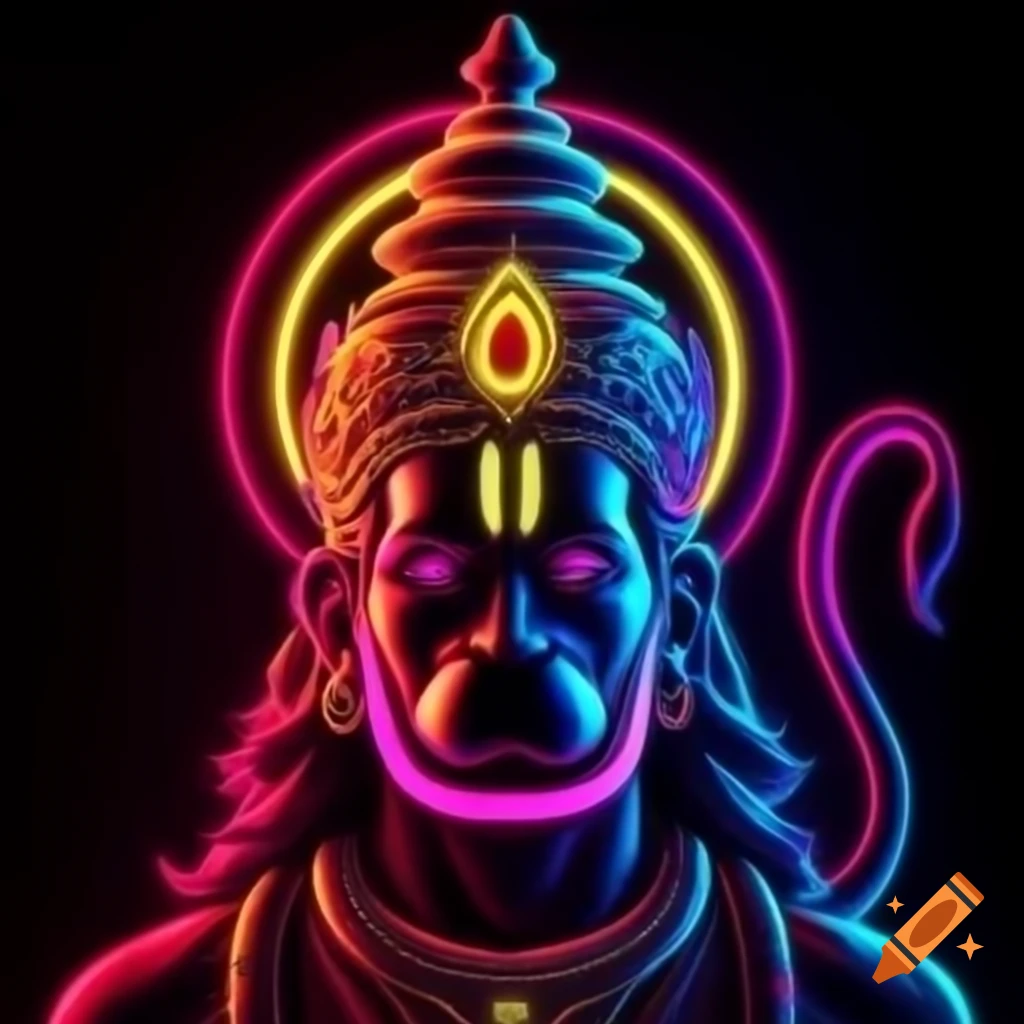 Watercolor painting of shiva's silhouette with vivid landscape and ...