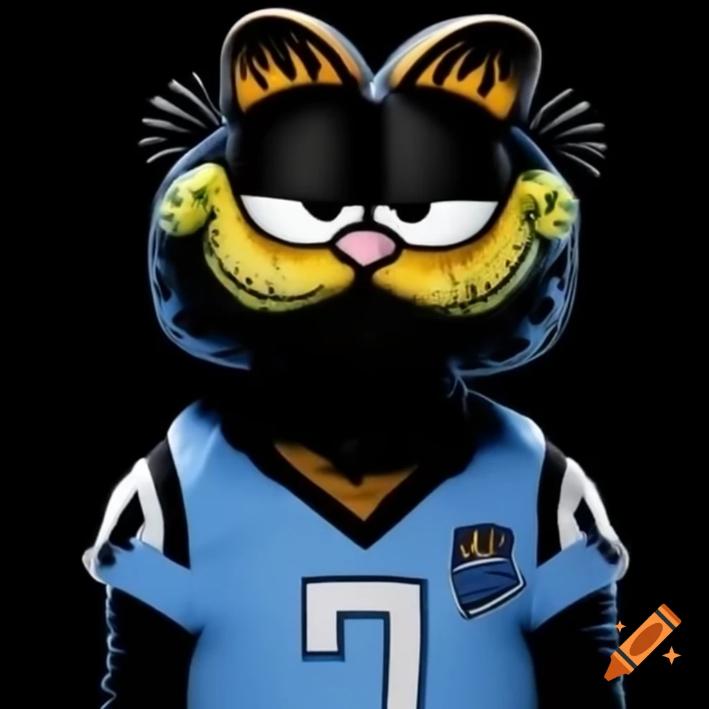 Goofy character wearing detroit lions uniform on Craiyon