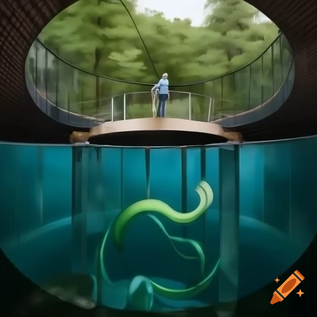 Loch ness observation deck overlooking serene lake, ideal for spotting ...