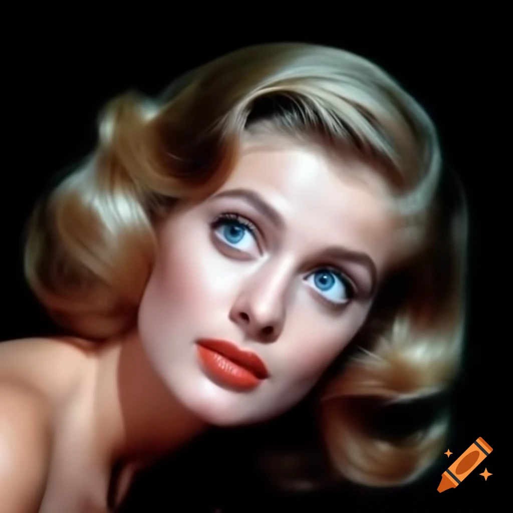 Hyper-realistic photograph of a charming european actress from 1963 ...