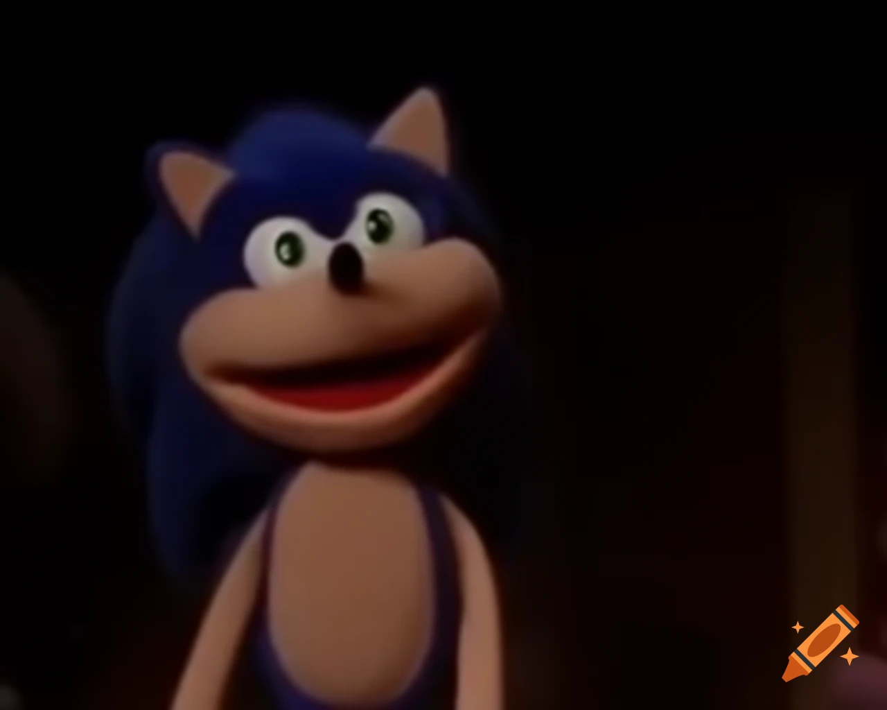 Steve Harvey Boxing Sonic the Hedgehog created on Craiyon