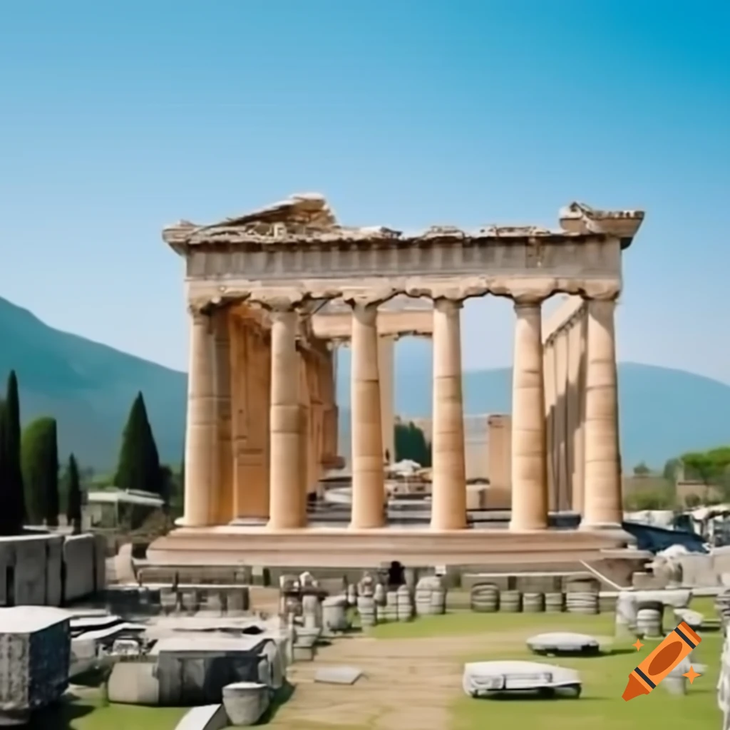 Temple of Apollo in Delphi highlighting its historical and artistic ...