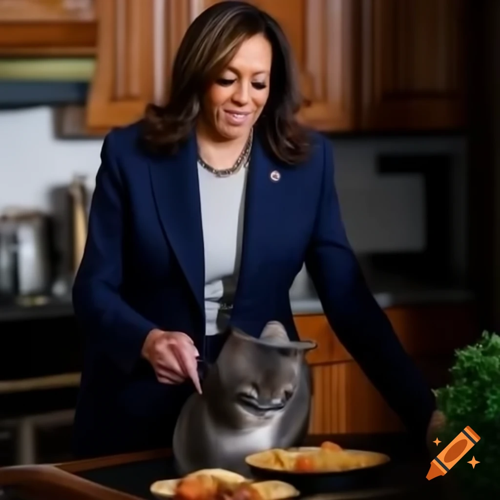 Pixar version of kamala harris in a pixar-inspired environment on Craiyon