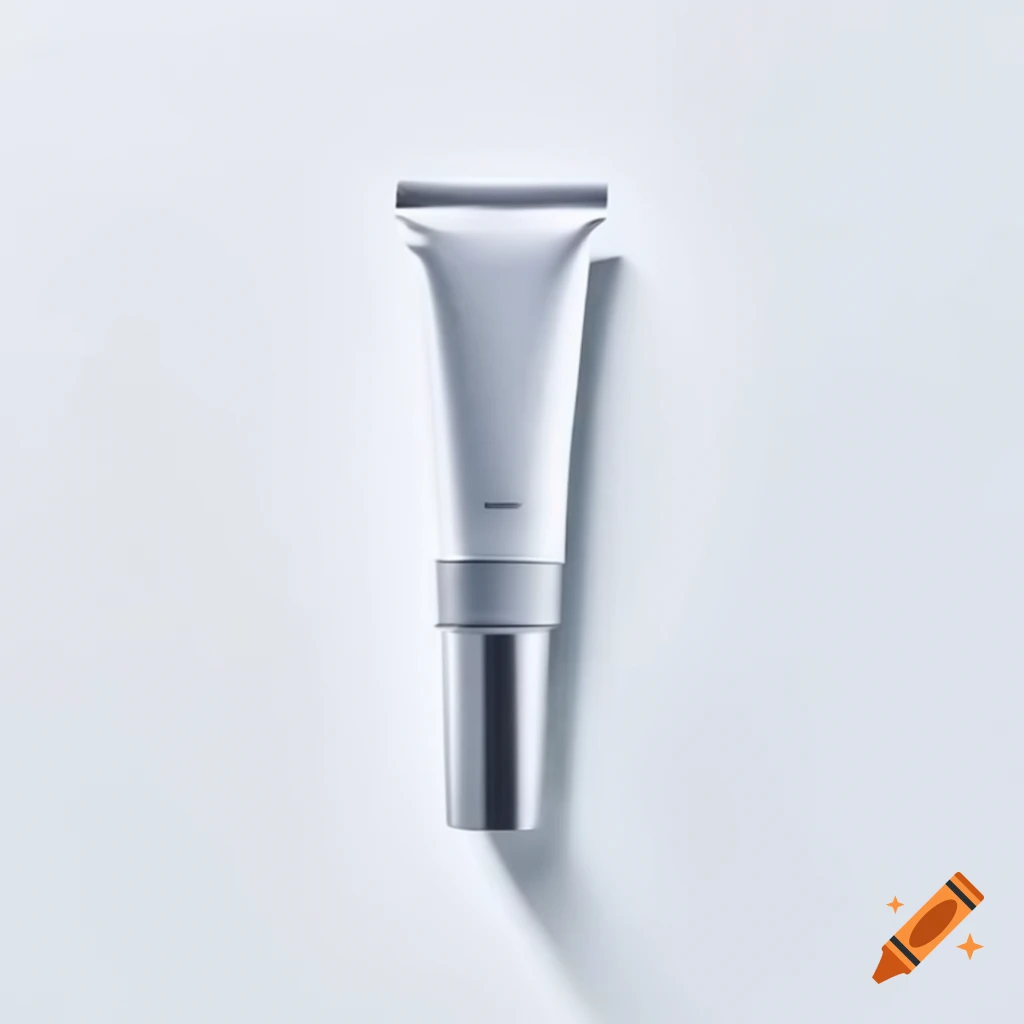 Premium teeth whitening toothpaste in sleek white and silver packaging ...