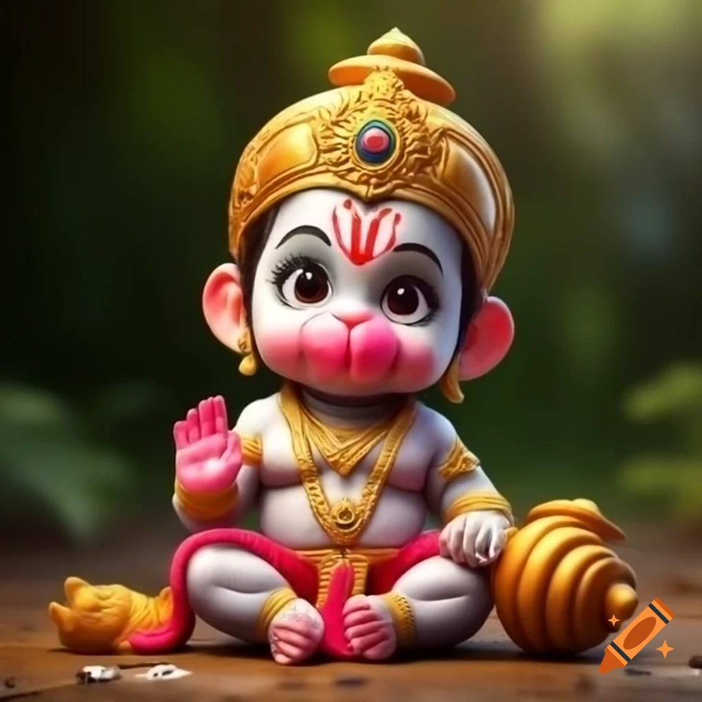 Baby Hanuman Wallpaper