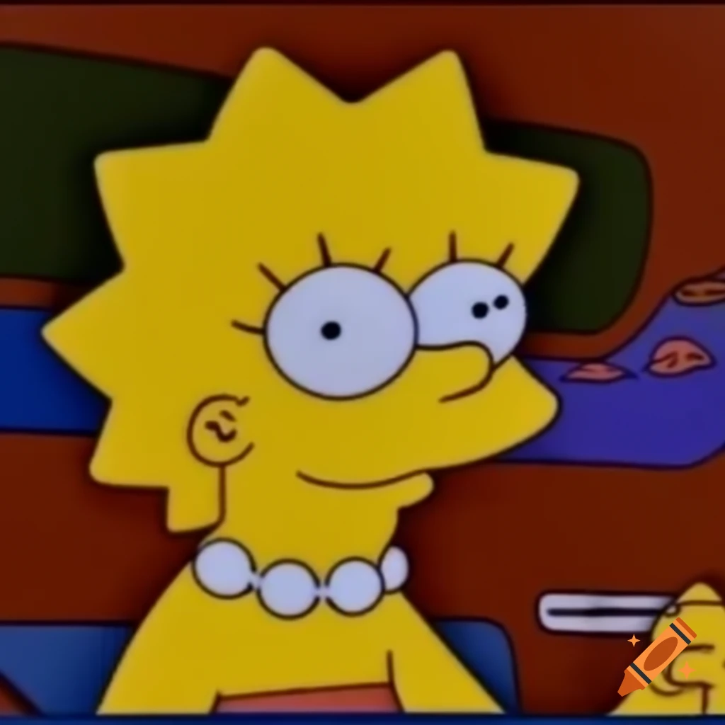 Iconic 90s Simpsons from Season 4 on Craiyon