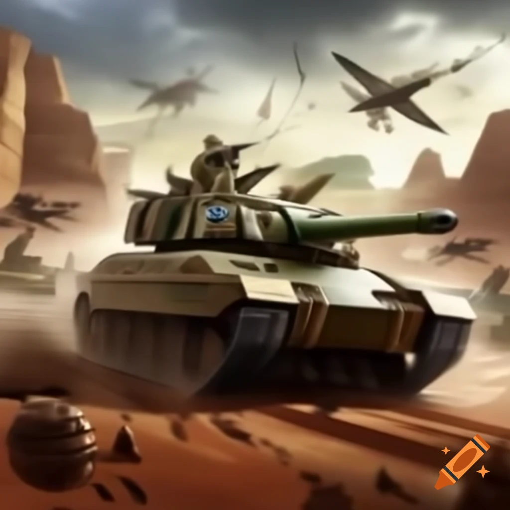 Royal tank regiment's challenger 2 tank in desert with egyptian ...