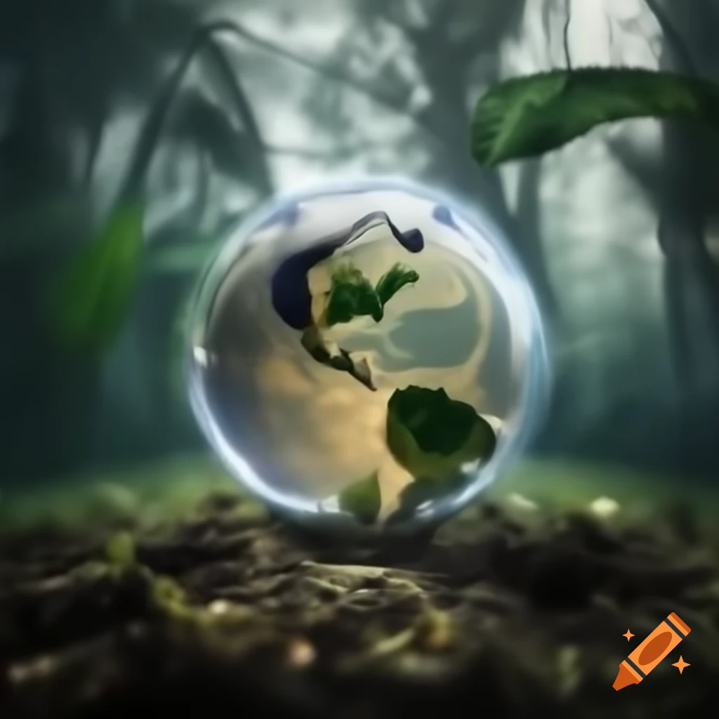 Illustration depicting global warming effects with greenhouse gases on ...