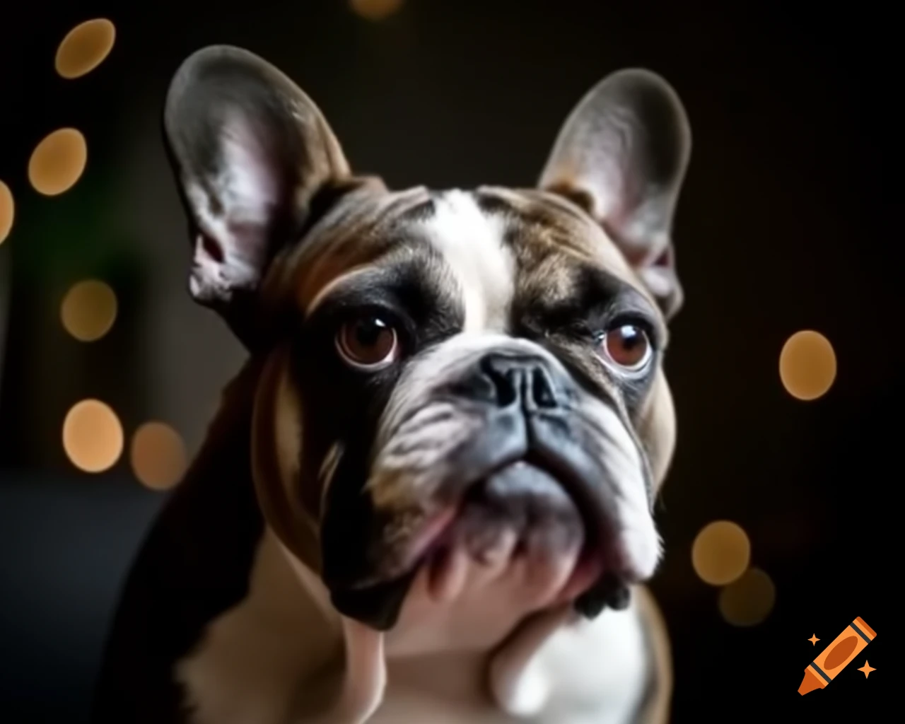 Elegant bulldog composition with professional photography and natural ...