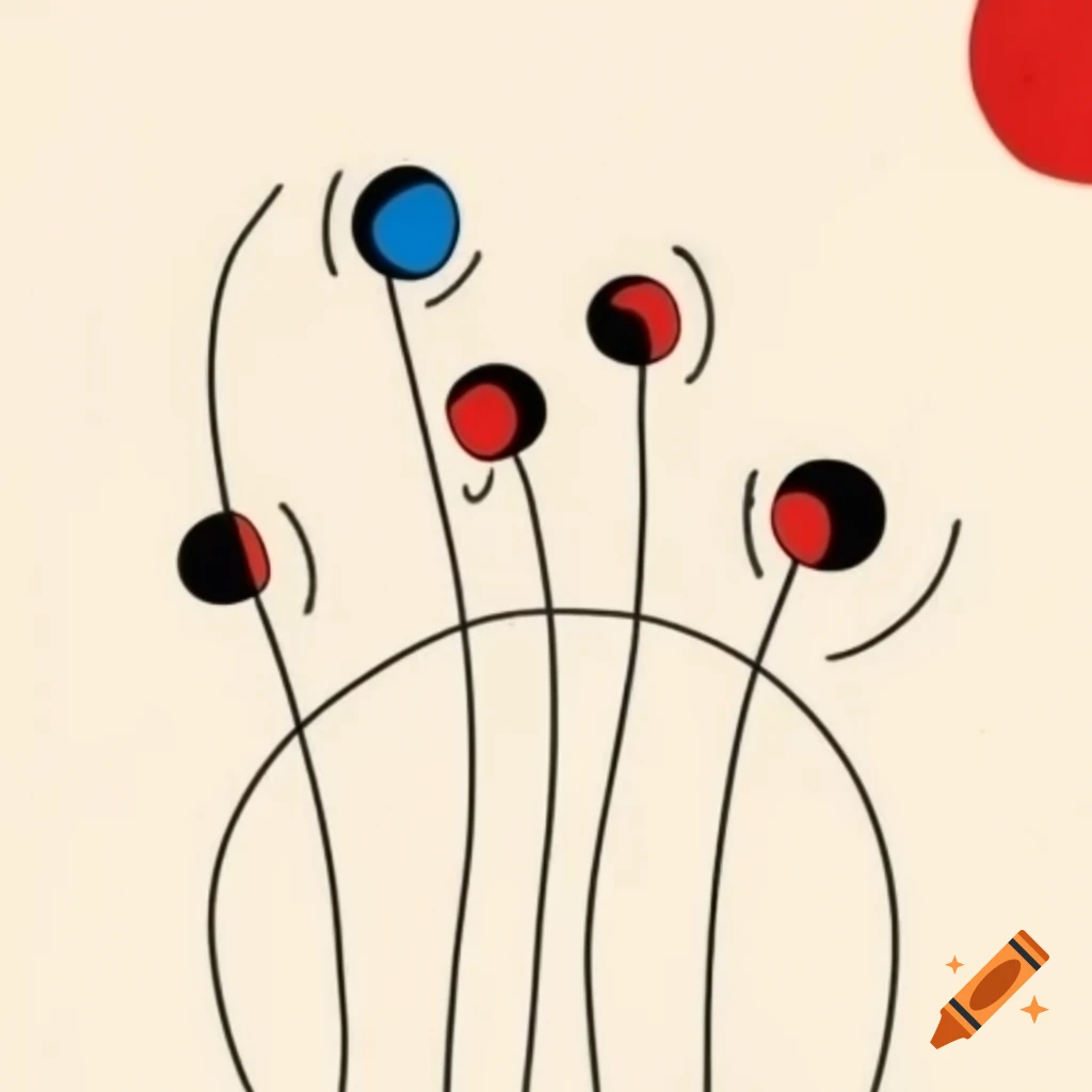 Minimalist art of subtle psychedelic buds and hash symbols, inspired by ...