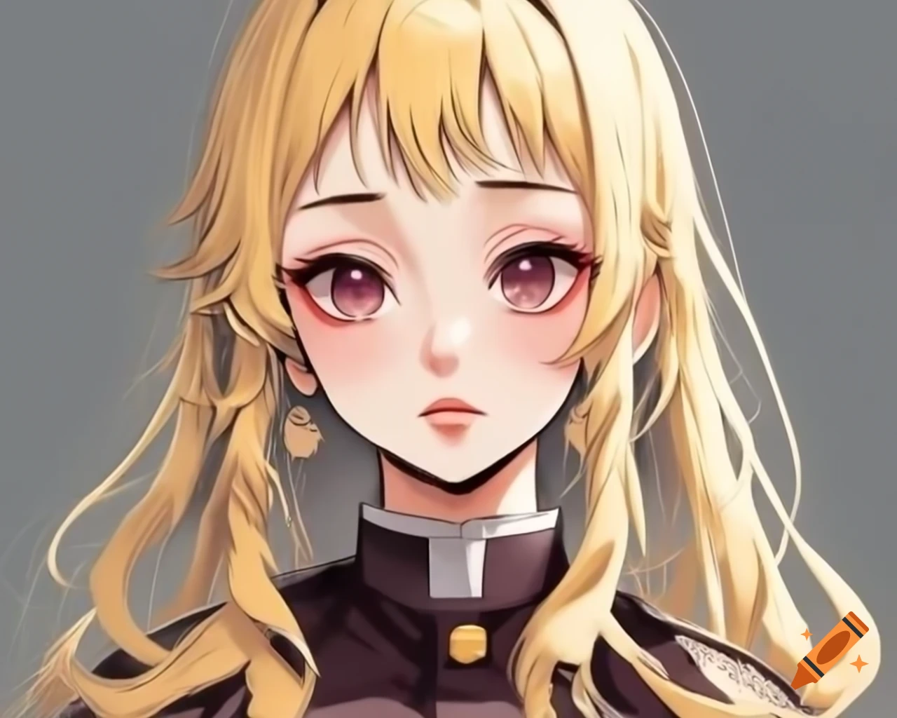 Beautiful kind woman with blonde messy hair and kind expression ...