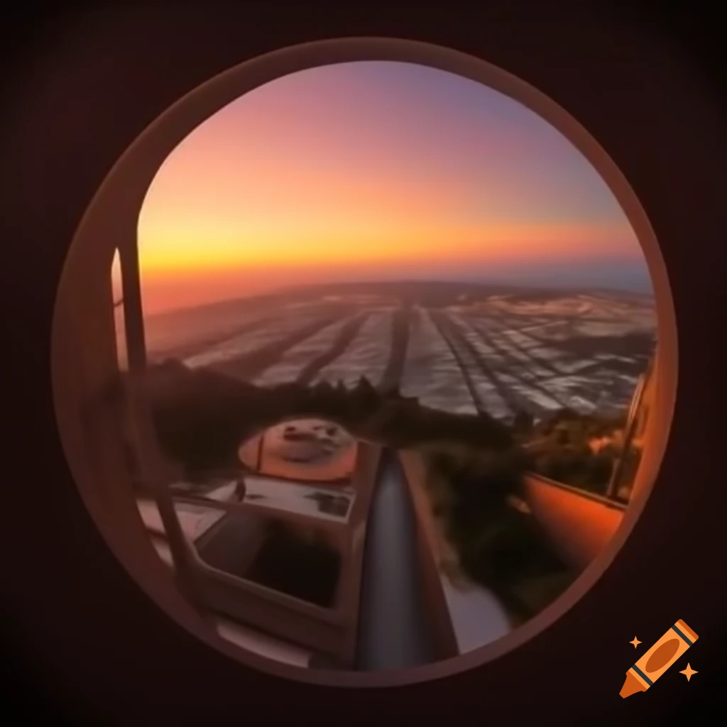 Realistic landscape of Los Angeles skyline in warm tones on Craiyon