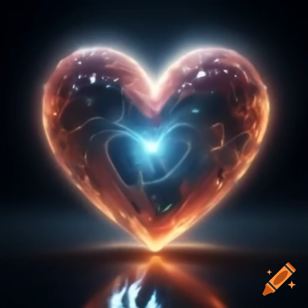 Heart outline merging with manitoba shape symbolizing compassion, care ...