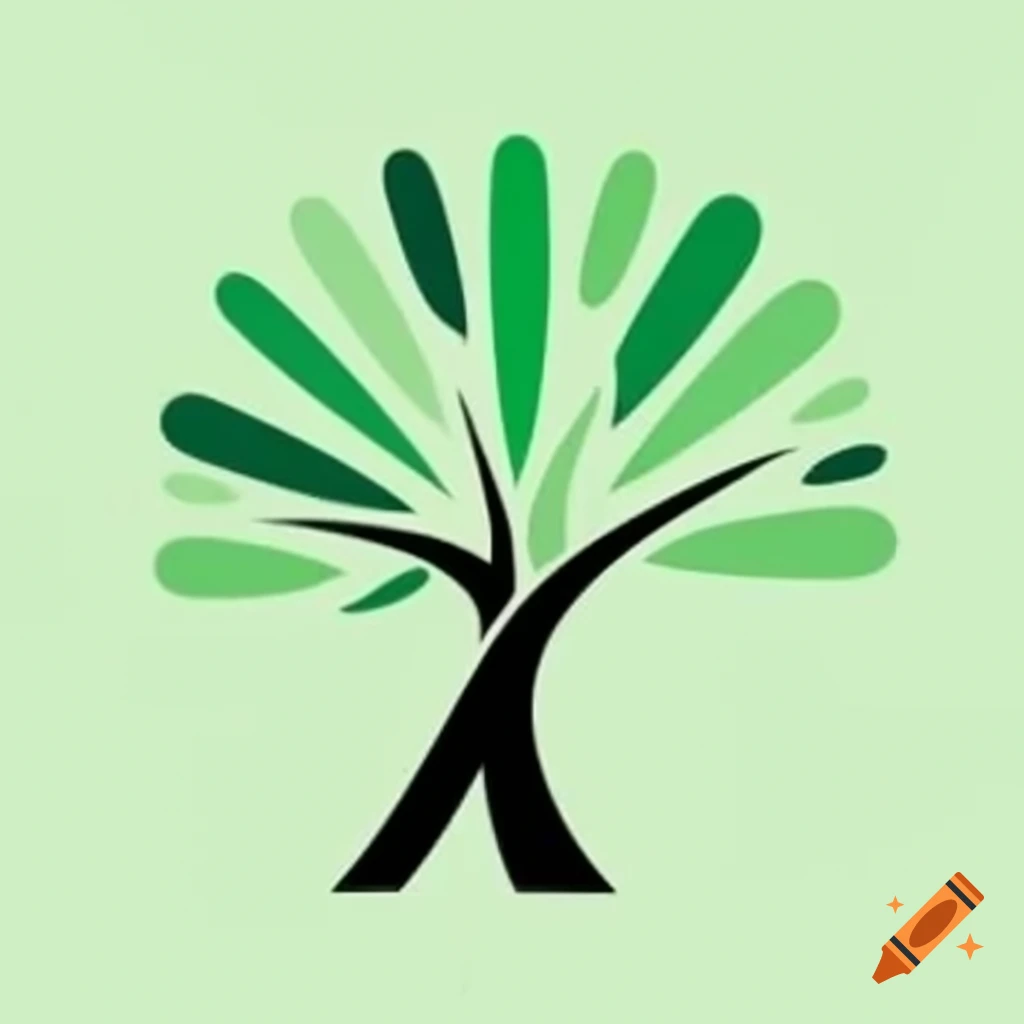 Logo featuring native english tree with 'jarnvior' company name in ...