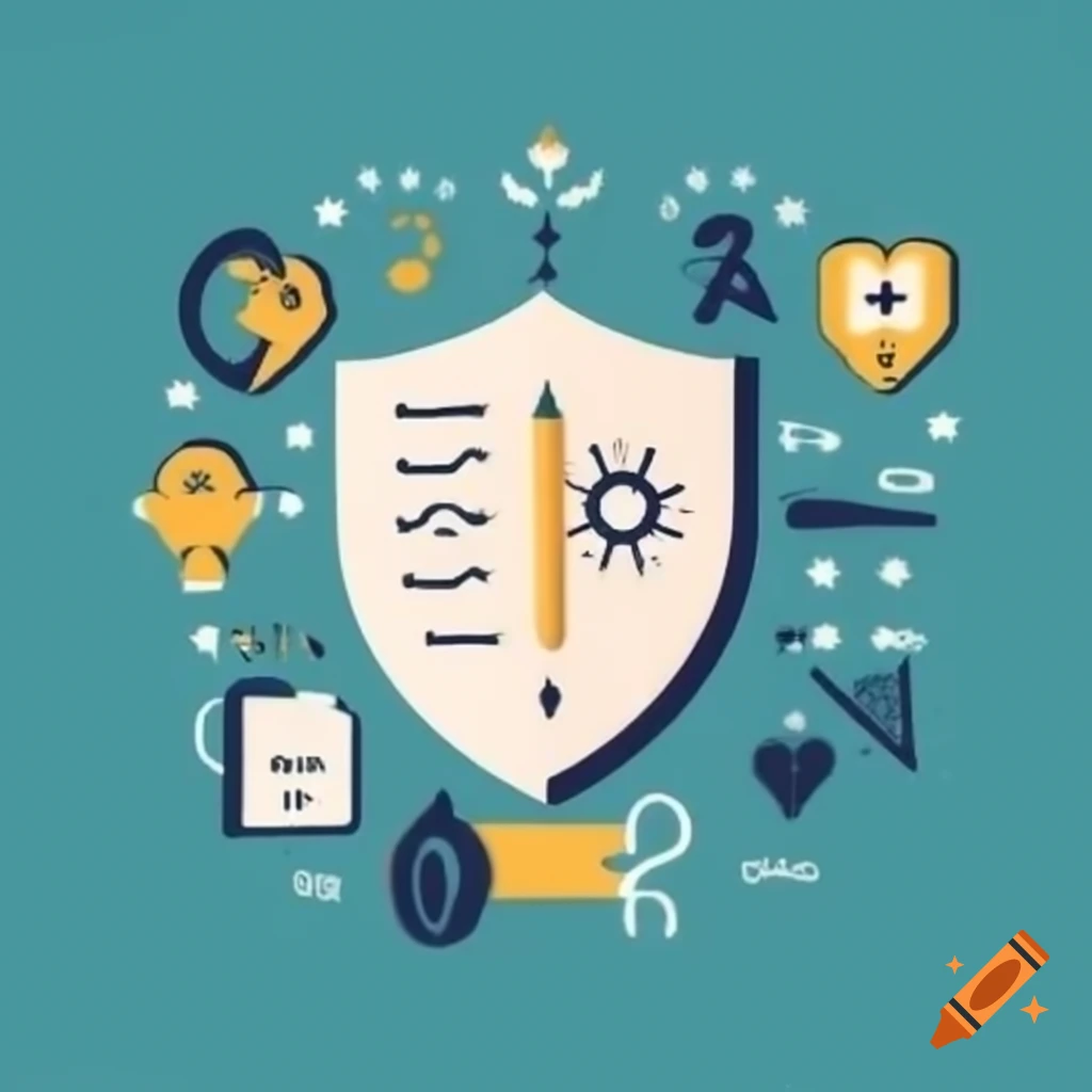 Personal shield design representing values and beliefs about ...