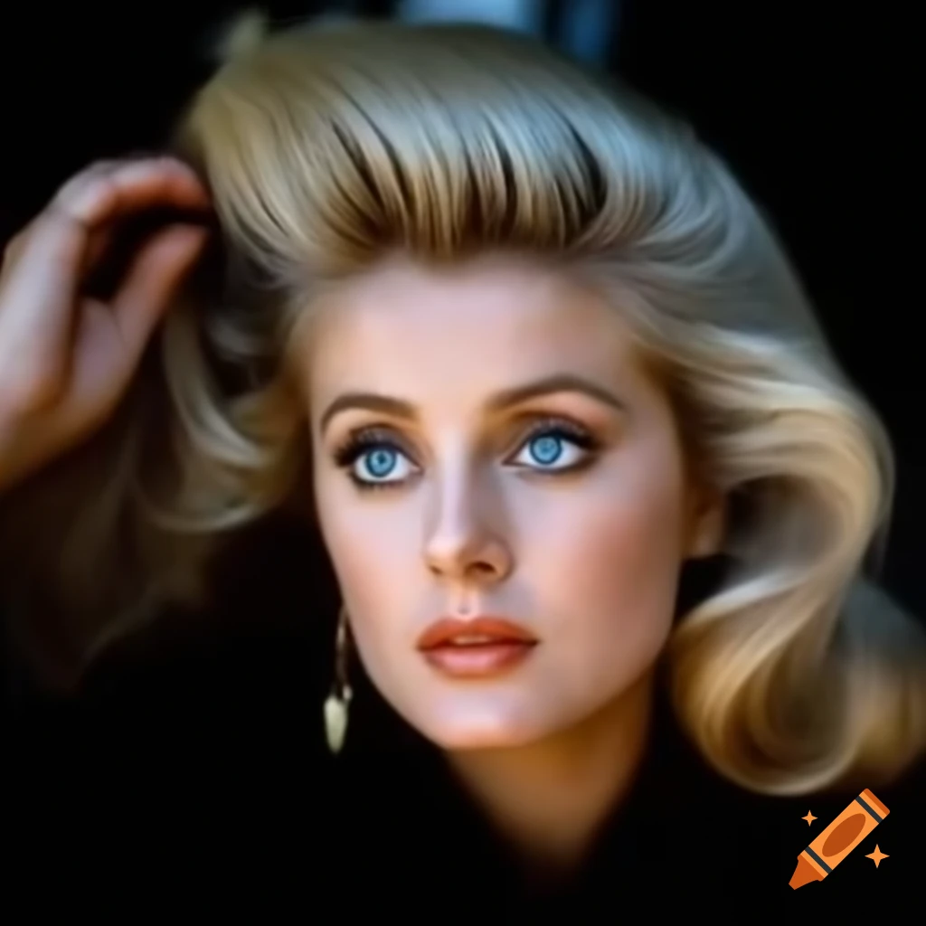 Hyper-realistic portrait of a beautiful european actress from 1963 with ...