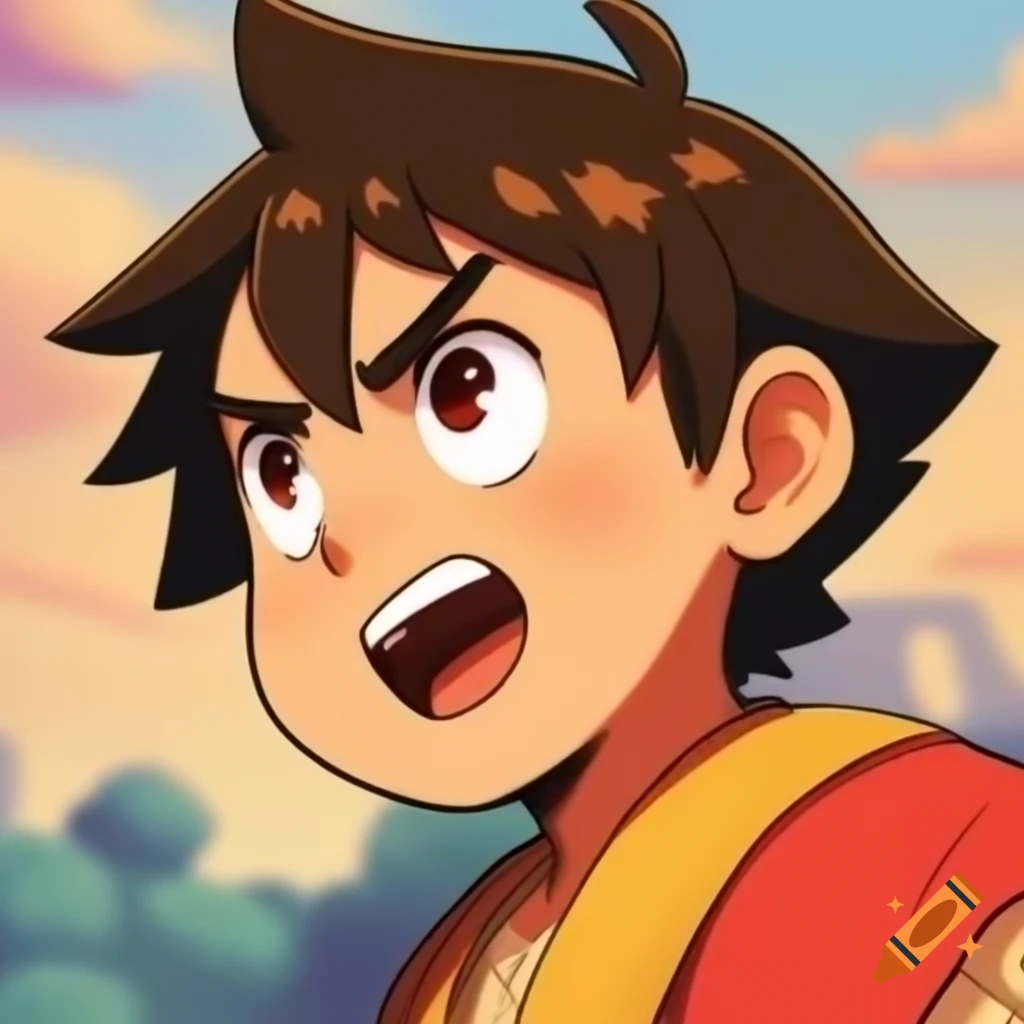 Shonen jump style gladiator protagonist concept art on Craiyon