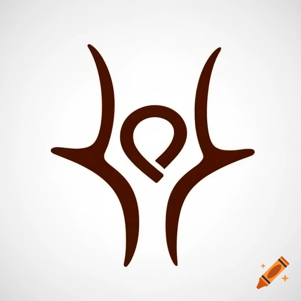 Infinity symbol with african tribal pattern on Craiyon