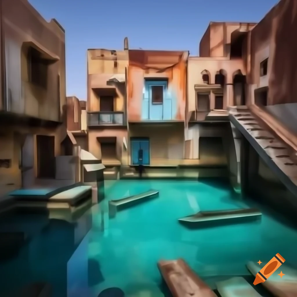 Weathered makeshift garbage slum wall made of metal and rusty sheets on ...