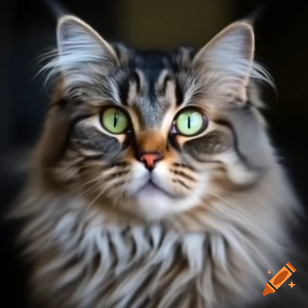 Minsk cat breed with distinctive features on Craiyon