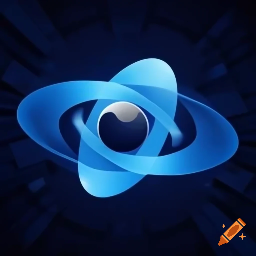 Logo design for Blue Orbit, a technology solutions company on Craiyon