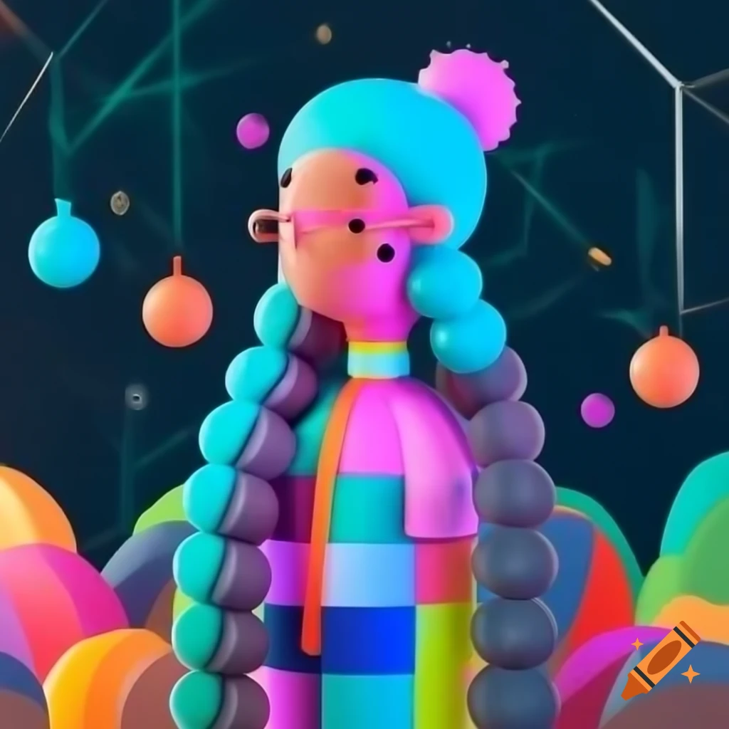 Collection of unique nfts on Craiyon