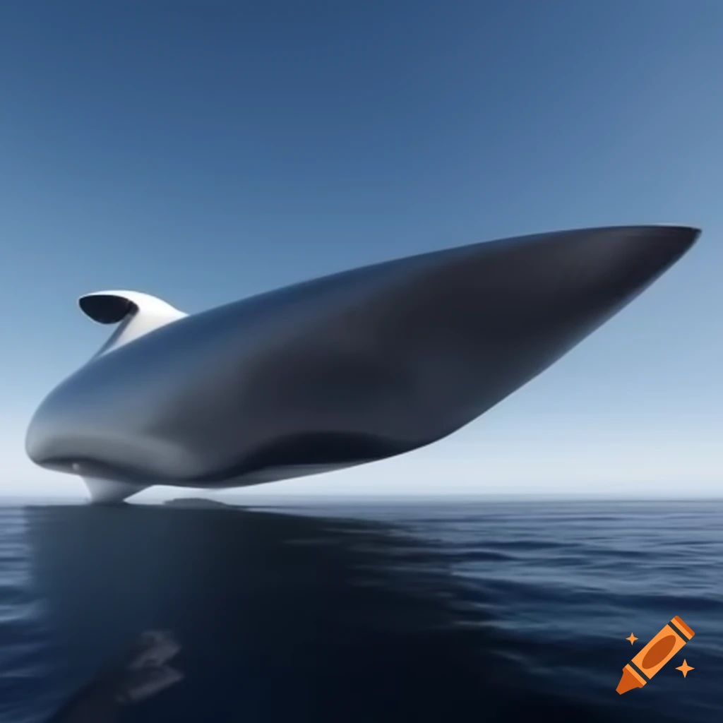 Futuristic boat design on Craiyon