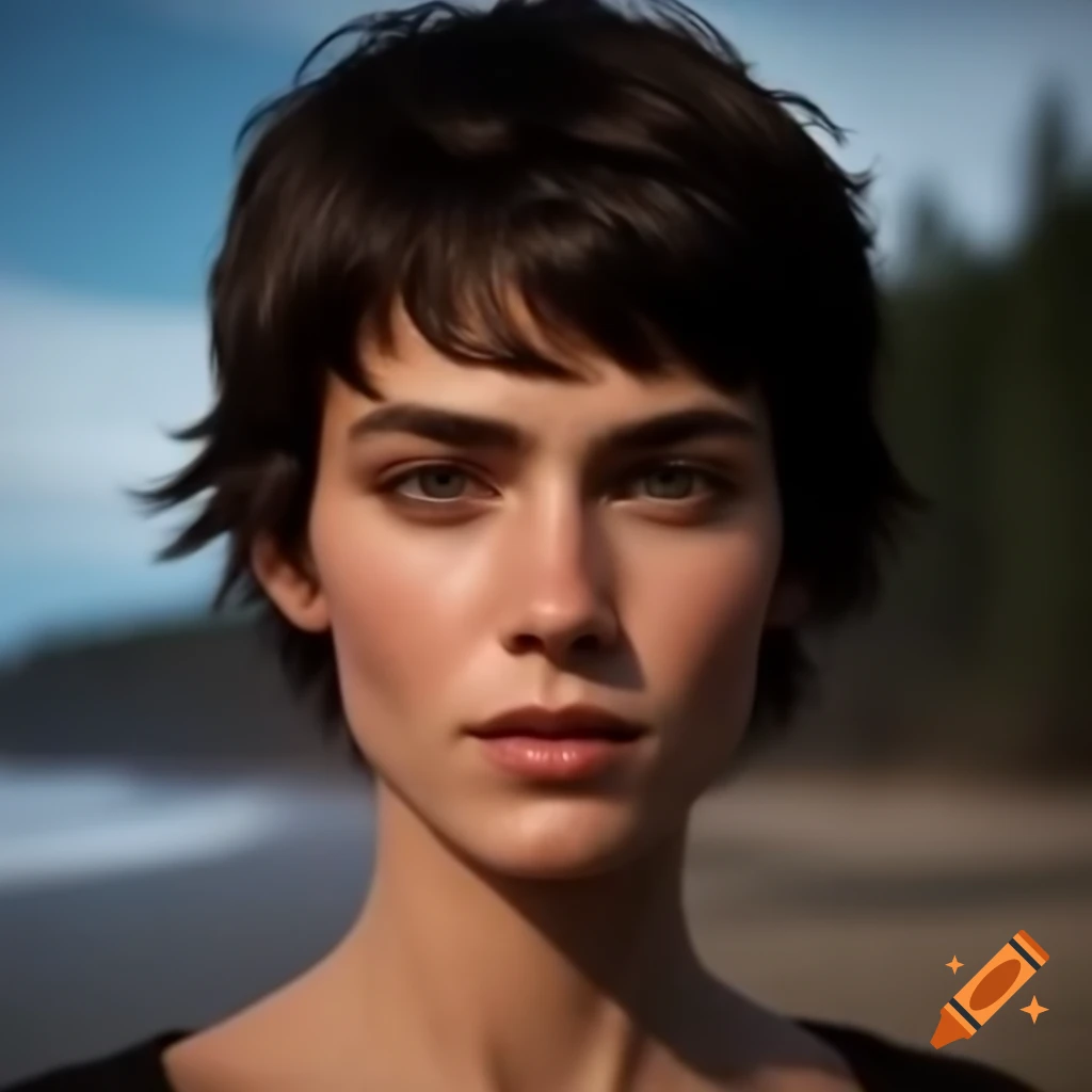 Realistic portrait of CeCe from The Seven Sisters series, featuring ...