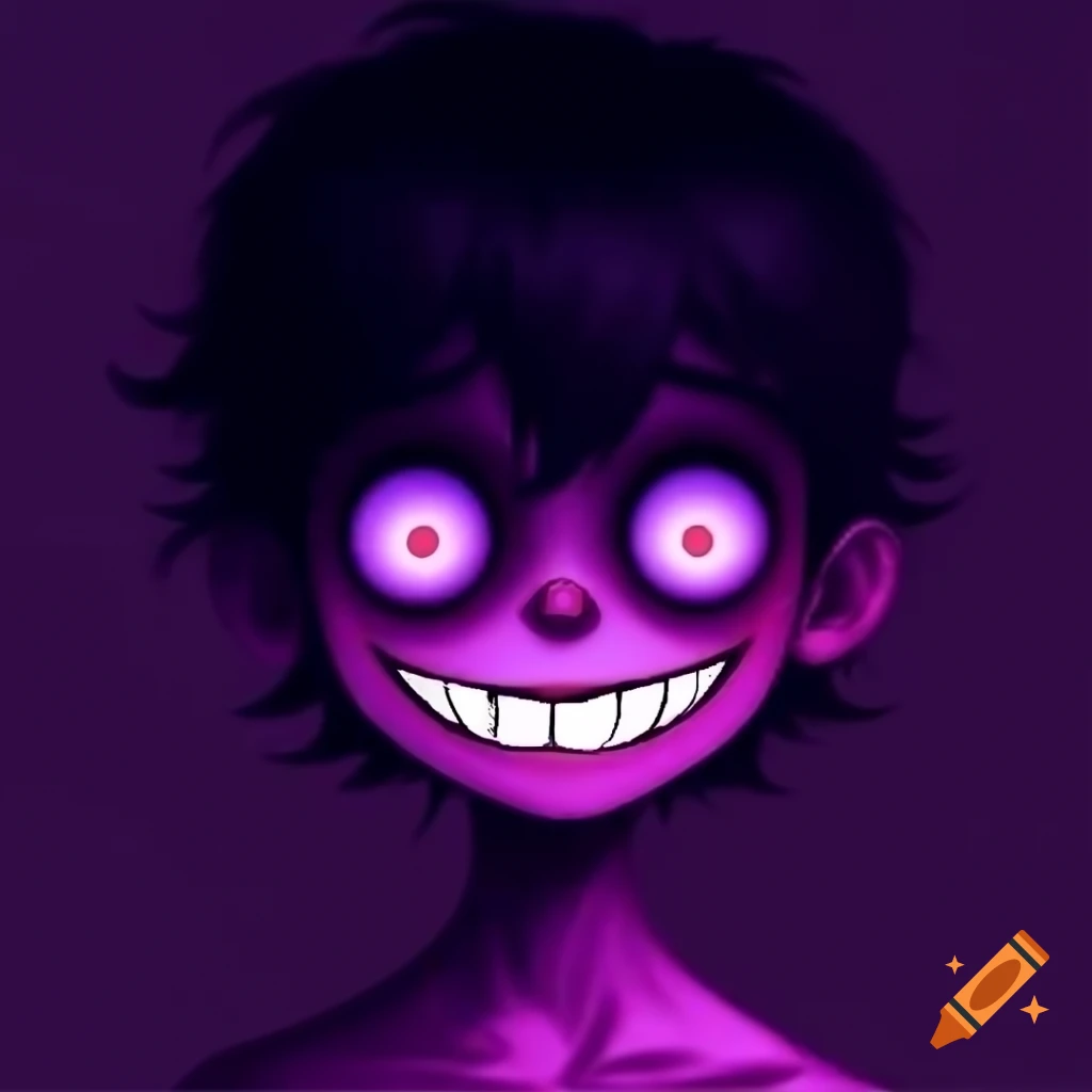 Creepy Anime Smile Guy