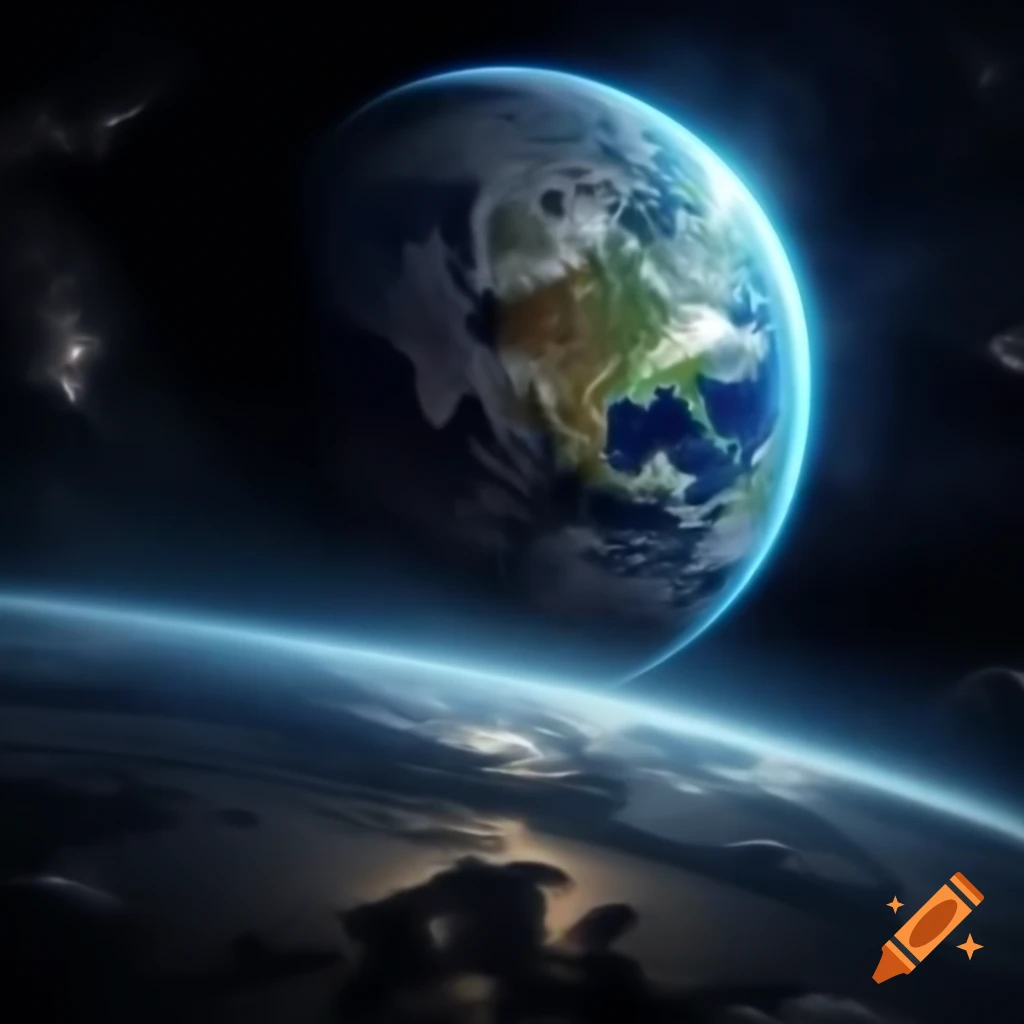 4k wallpaper showcasing real life and earth on Craiyon