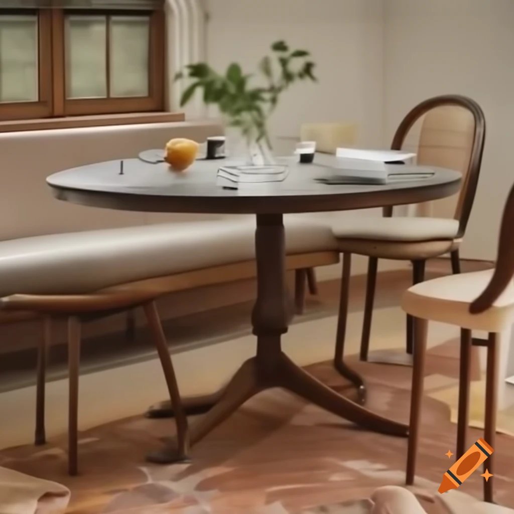 Stylish jersey struggle hunt decor with 3-seater table and solo tables for polo on Craiyon