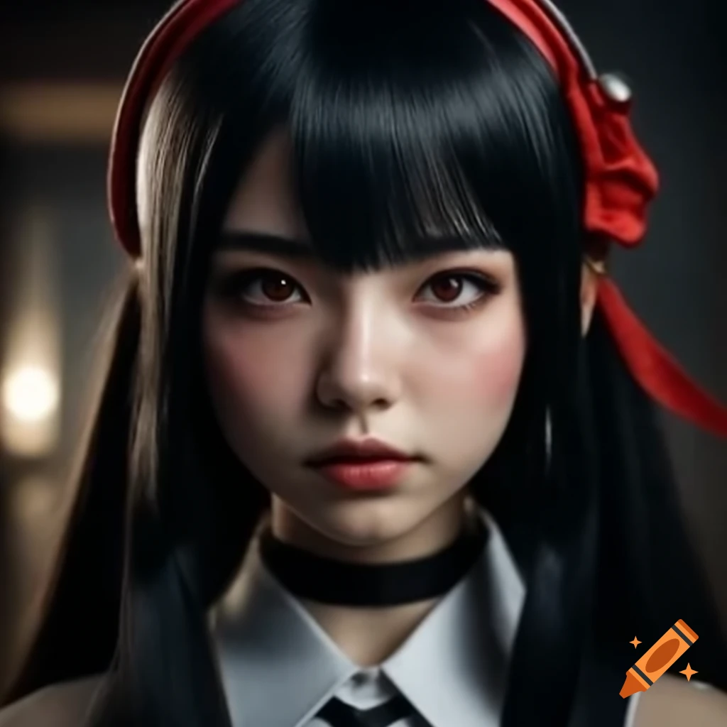 Realistic cosplay of Yor Forger character from Spy Family on Craiyon