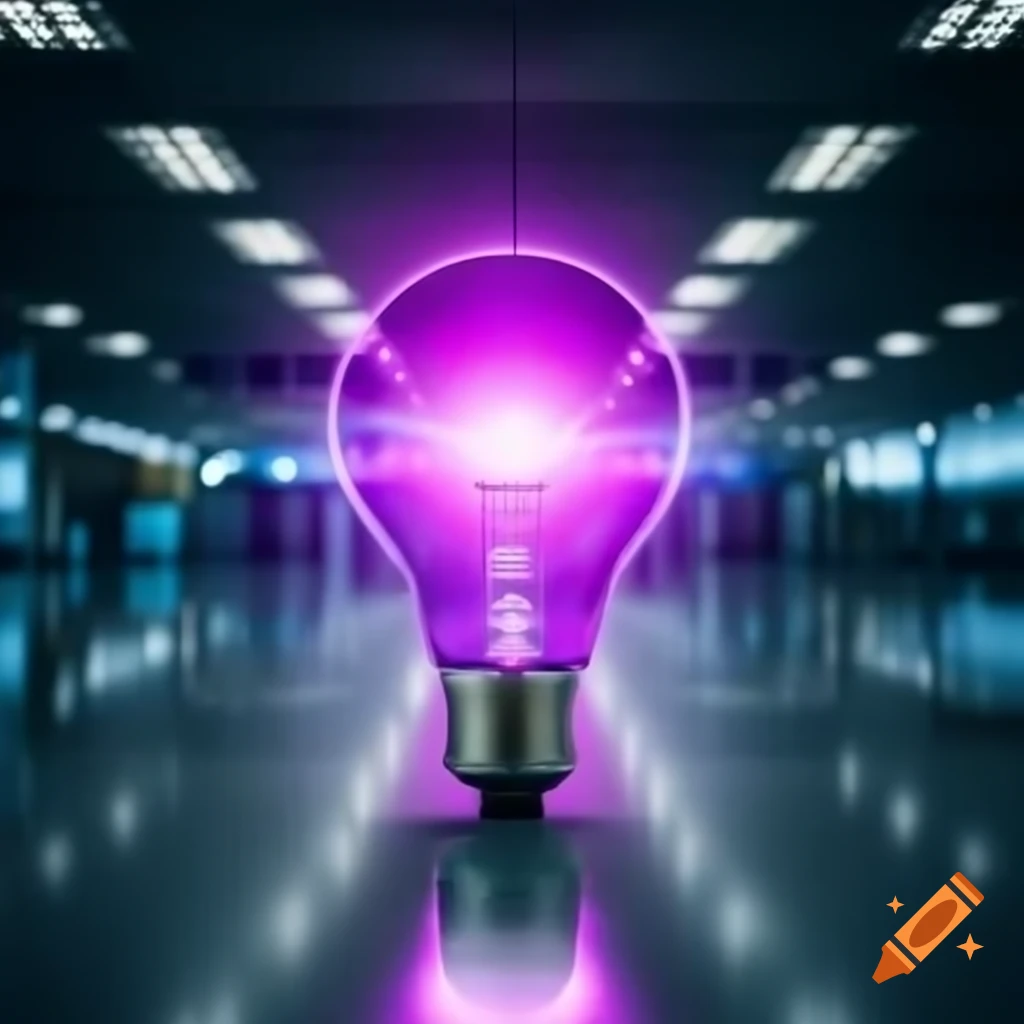 High-quality light bulb design for energy communication in airport with ...