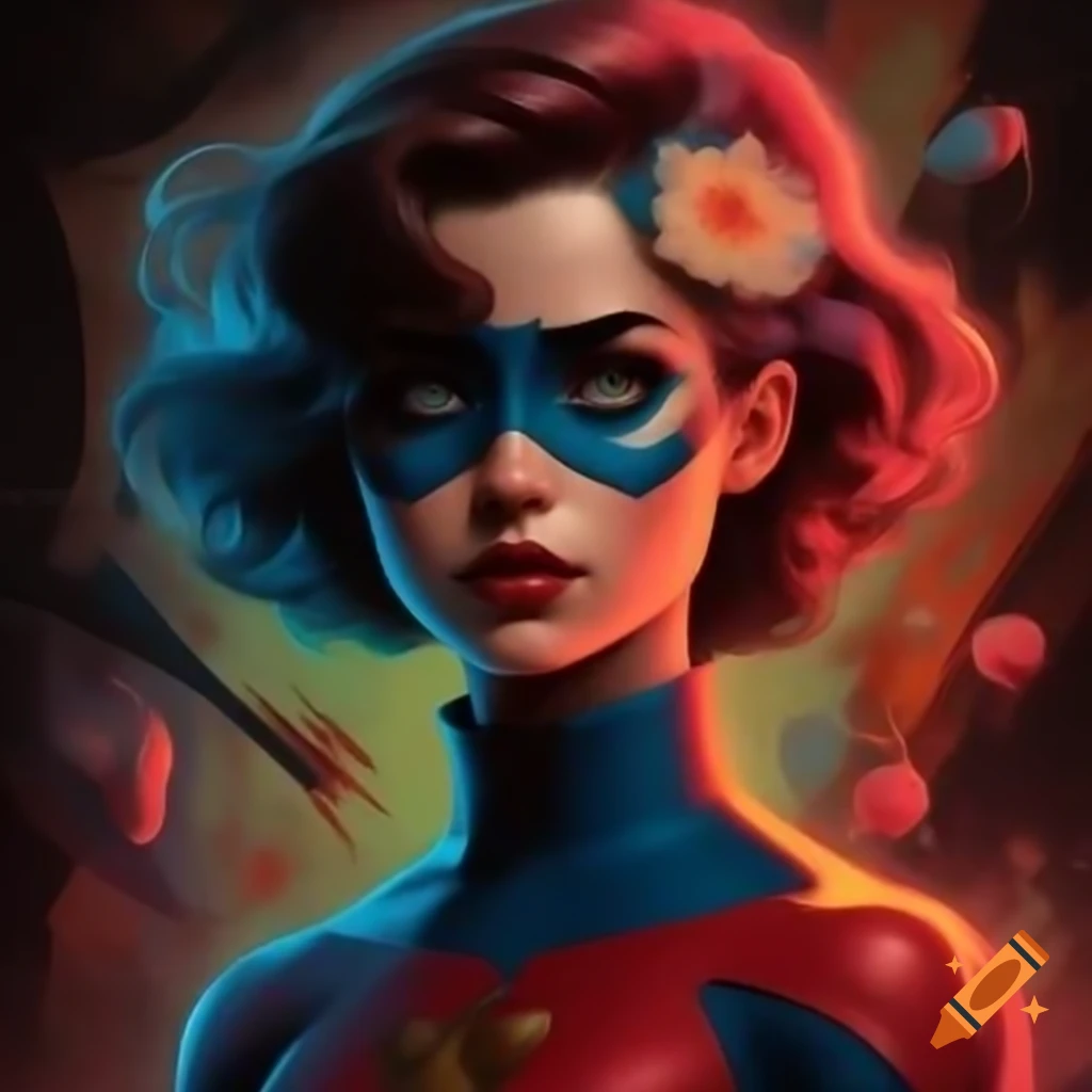 Vibrant vintage retro style poster of ghost hero customer service ...