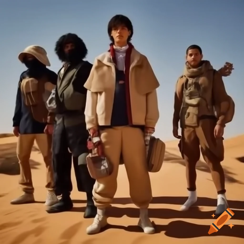 Desert inspired streetwear collection designed for harsh elements on ...