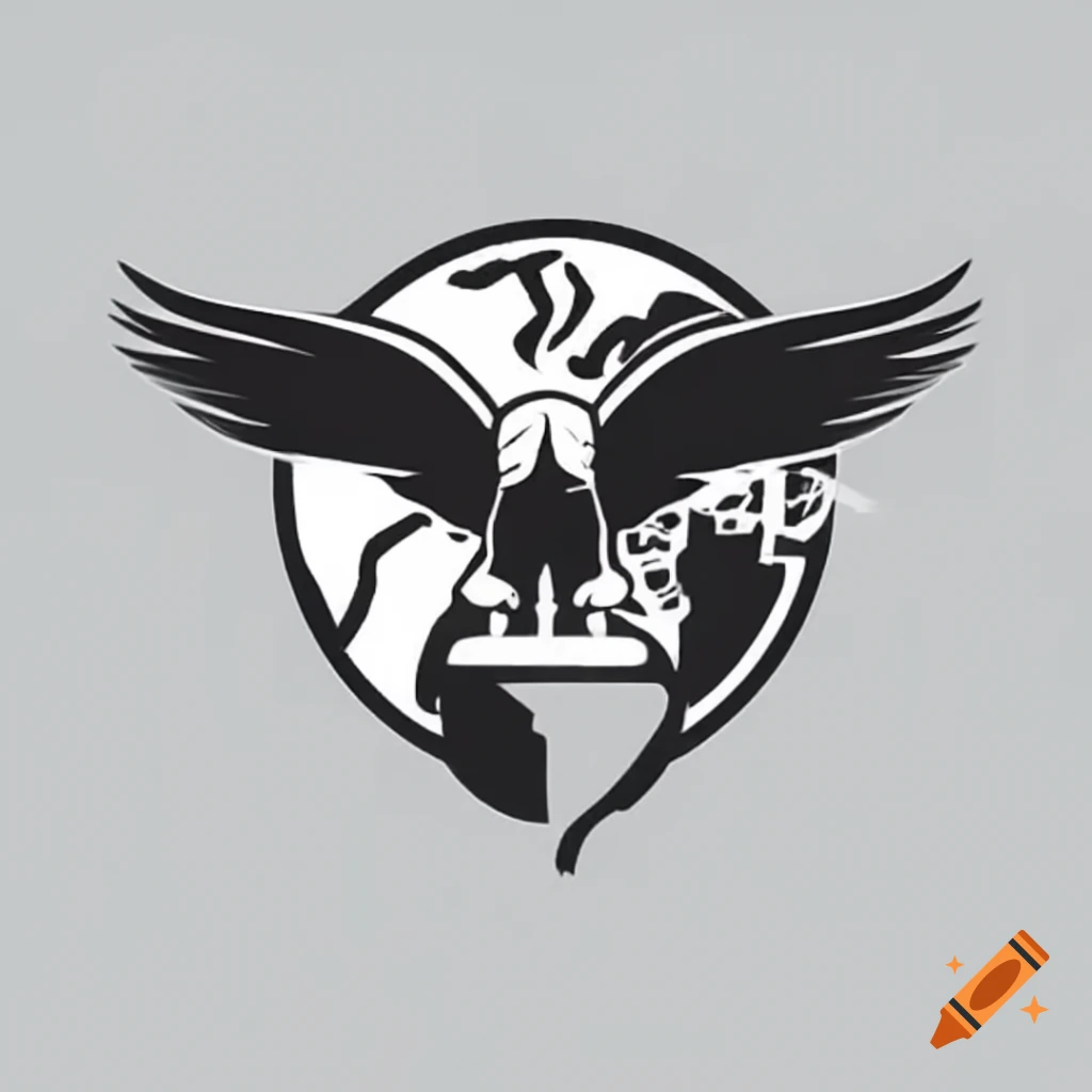 Black and white logo of American Intelligence Alliance Group featuring ...